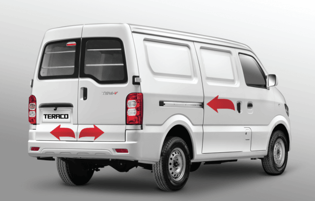 Xe tải Van Teraco Tera V động cơ Mitsubishi - Tải trọng 945KG - Xe Tải Việt